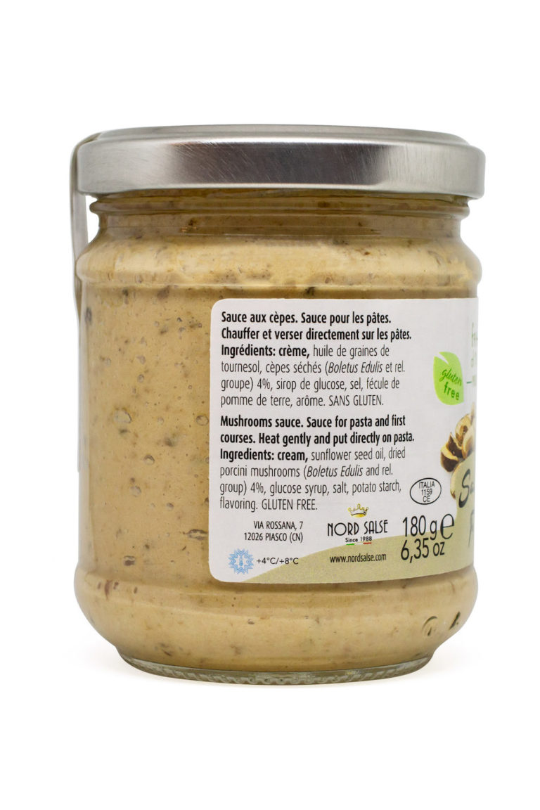 Salsa ai Funghi – 180g – Nord Salse